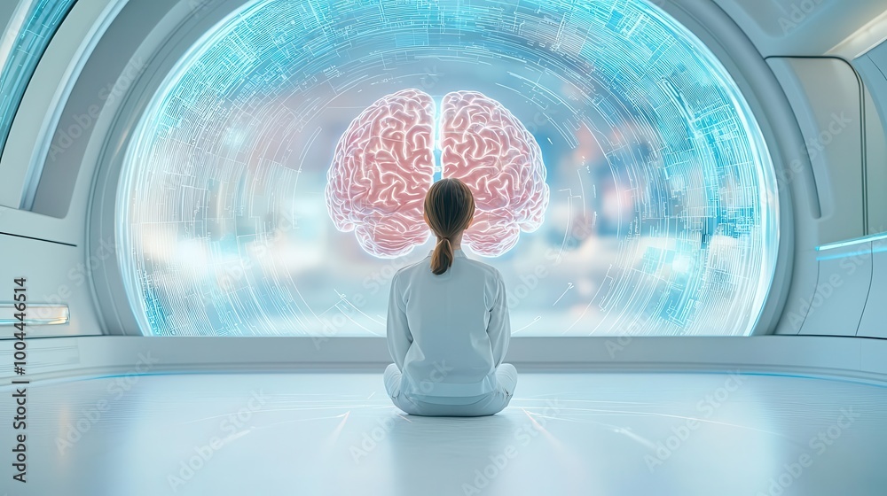 Consumer brain activity being mapped by an advanced neuromarketing ...