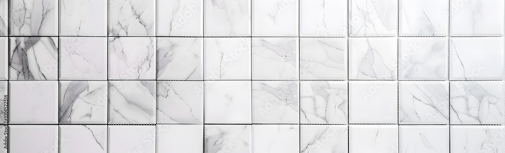 Seamless Light Grey Marble Mosaic Tile Wall Texture Stock Photo | Adobe ...