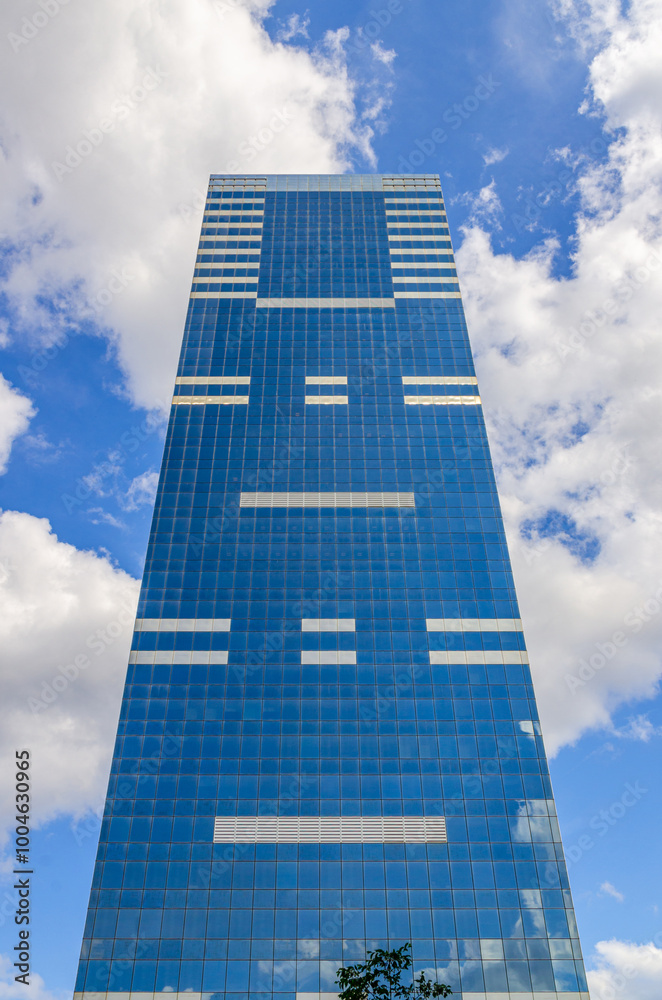 South Tower multi-storey skyscraper modernism style modern office ...