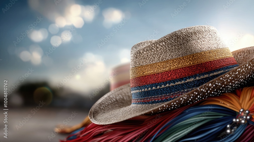 ภาพถ่าย Stock Hispanic Celebration: A vibrant Hispanic Heritage Month honoring culture ...