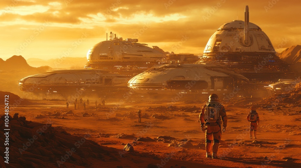 Colonization of Mars: people and robots are building the first ...