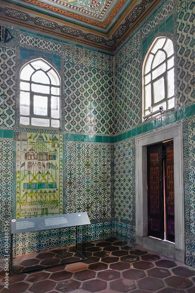 Decorated with 17th century Kutahya and Iznik tiles Mosque of the Black ...