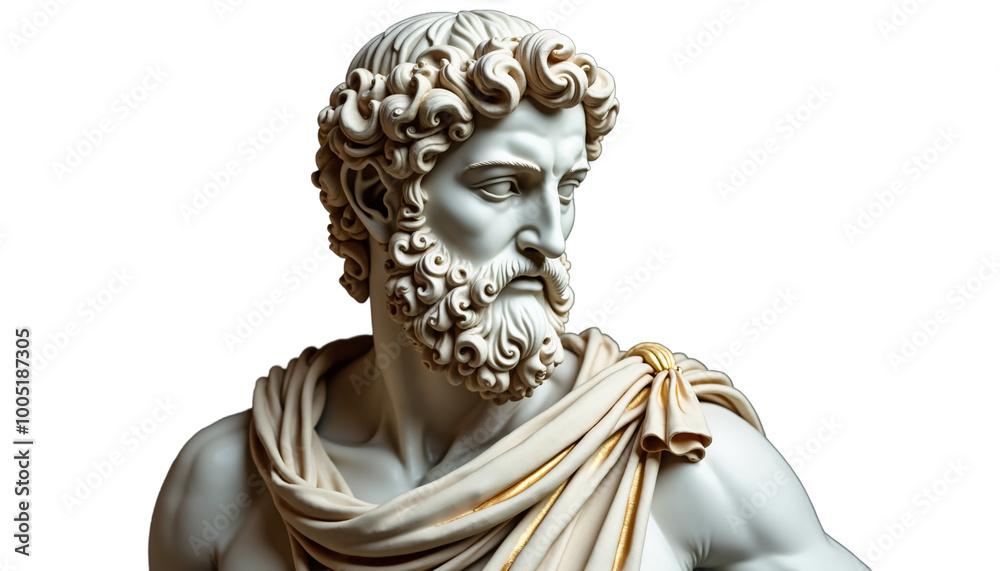 Foto de Stock Stoic Statue, Roman And Greek Stoics And Stoicism ...