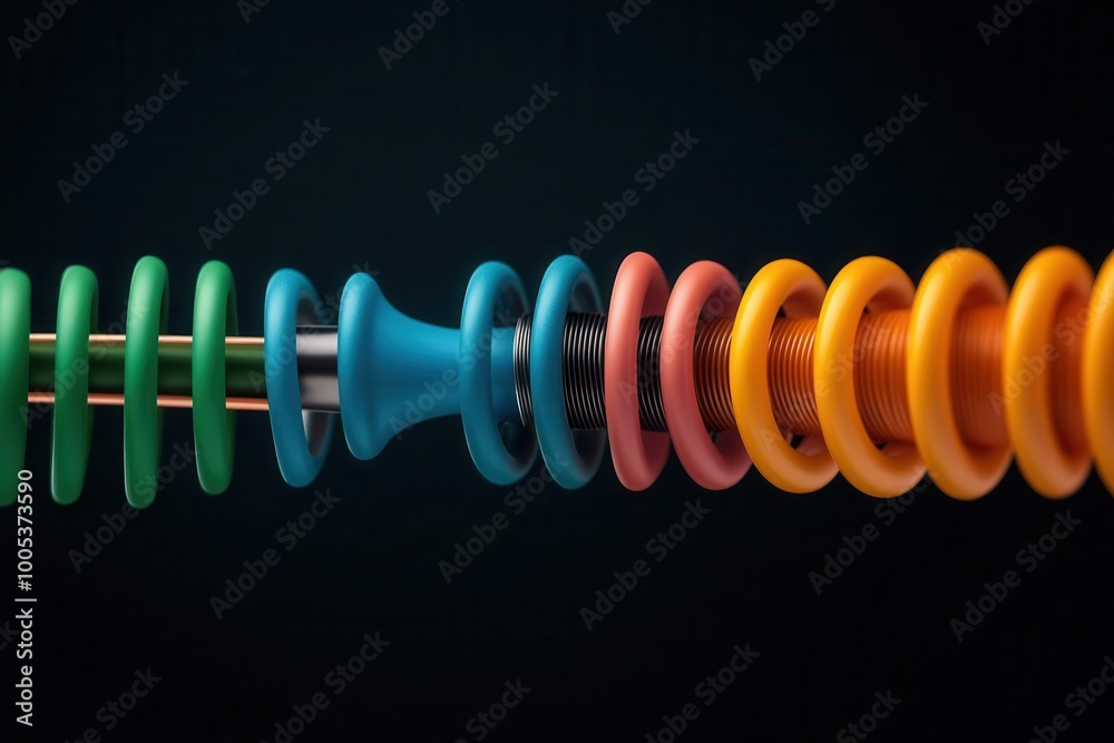RLC Resistor-Inductor-Capacitor circuit showing resonance and frequency ...