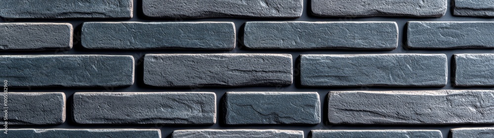Background wallpaper panorama banner of black painted brick natural ...