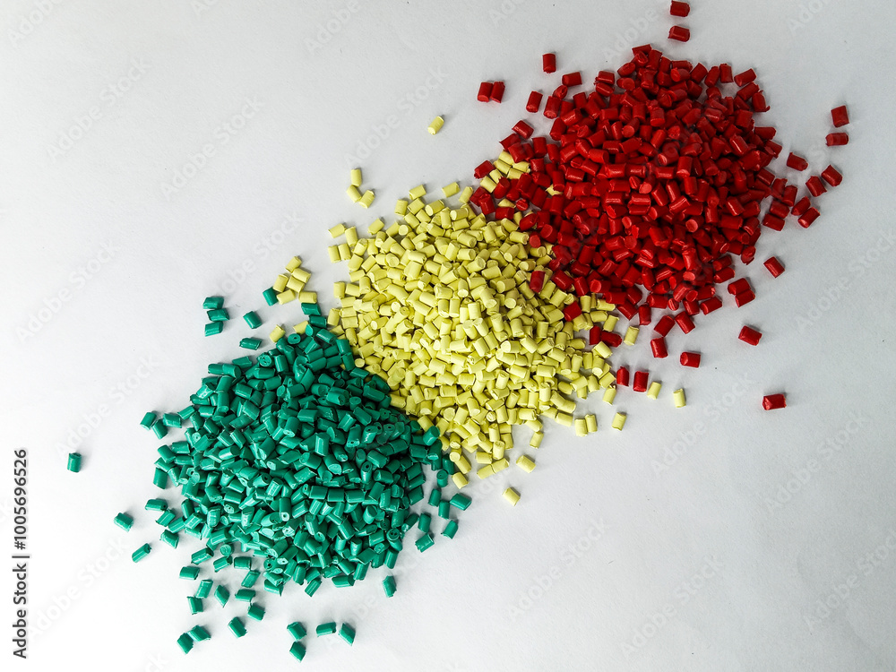 colorful masterbatch granules, polymer resin granules, plastic pigment ...