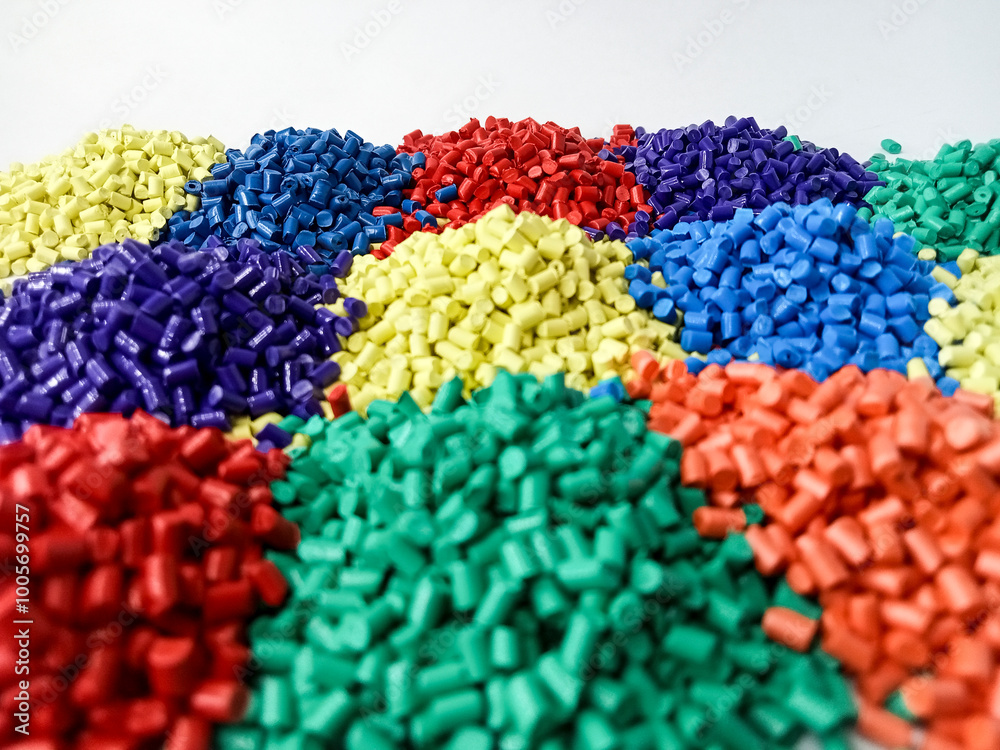 Colorful masterbatch granule, mix color polypropylene polymer granules ...