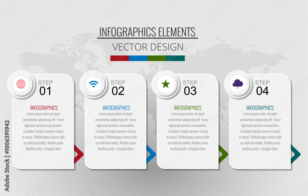 Business data visualization. timeline infographic icon designed for ...