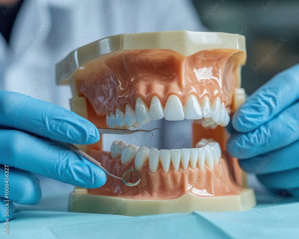 Dentist Explains Dental Prosthetics Using Diagrams A Visual Guide to ...
