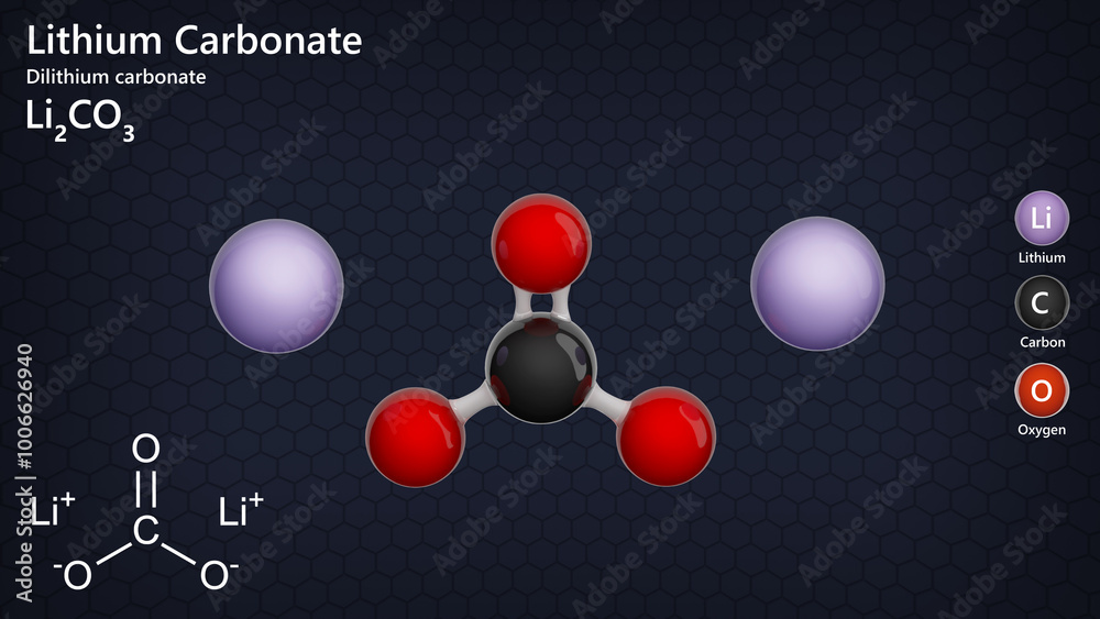 Lithium carbonate (Li2CO3) appears as a white powder. Strong irritant ...