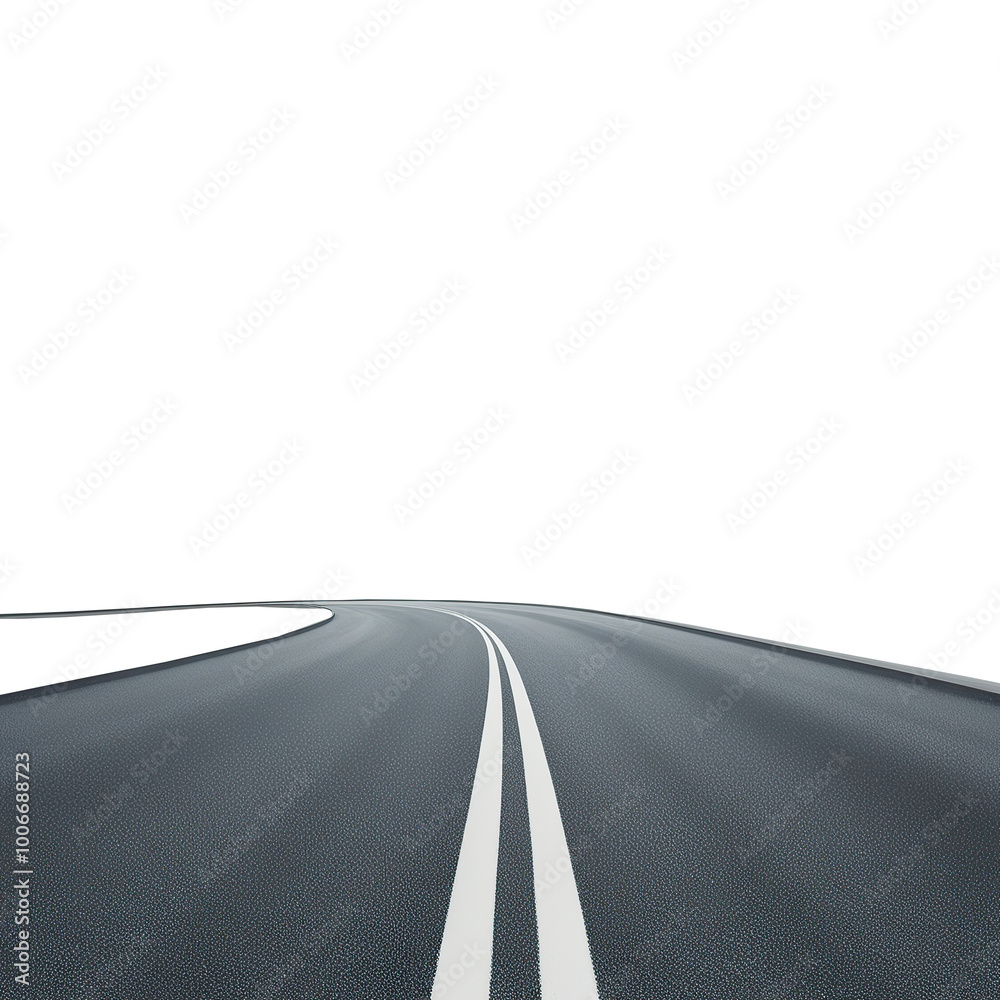 Road with transparent background PNG and JPEG image Stock Photo | Adobe ...