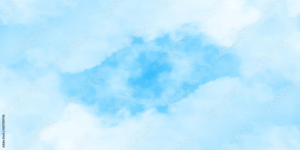gradient light white sky background with fluffy clouds .Nature ...
