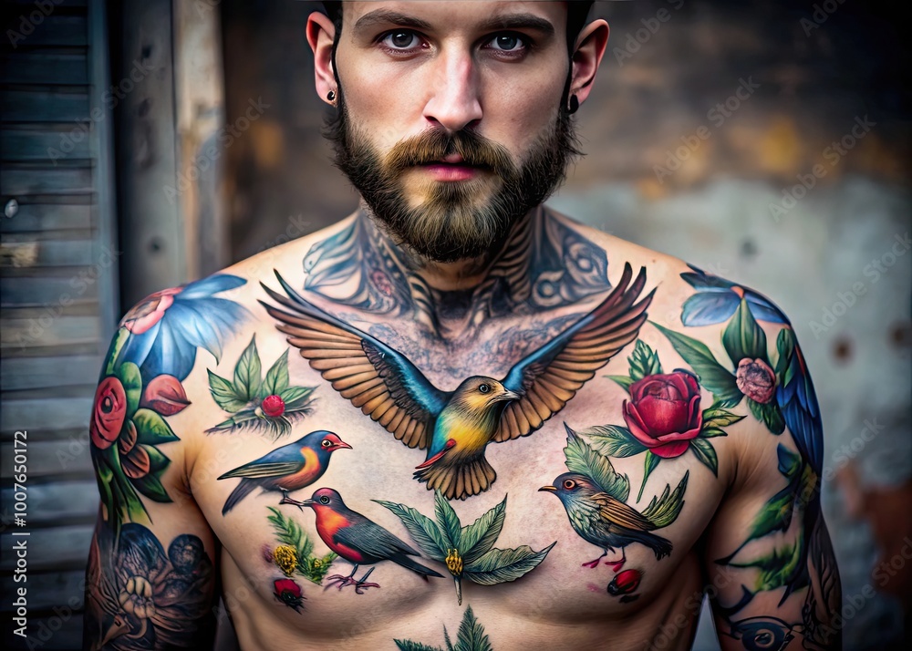 Exploring the Symbolism of Bird Tattoos for Men: Meanings, Designs, and ...