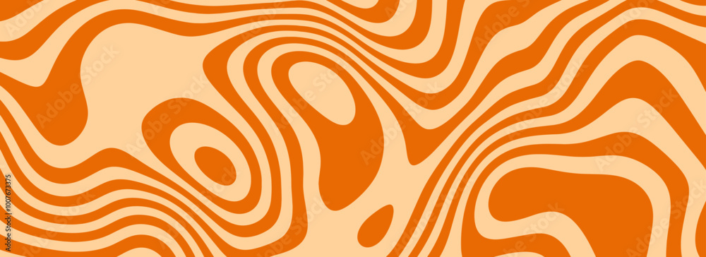 Retro caramel line background. Salted caramel liquid desert texture ...