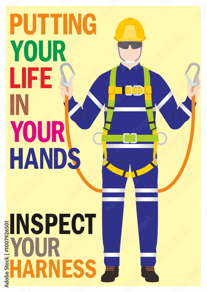 Occupational health and safety poster design on the importance of ...