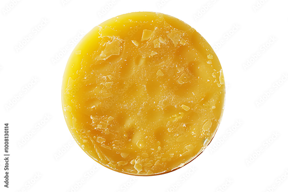Top view of texture Balm made with Achillea millefolium, yarrow or ...