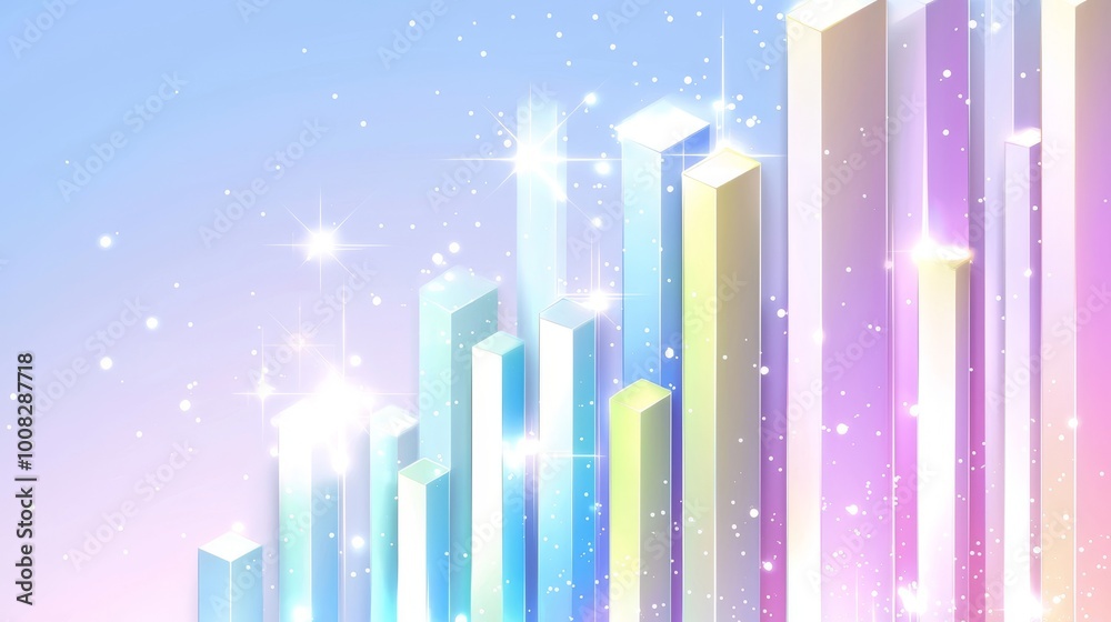 Rainbow color gradient curve abstract poster web page PPT background ...