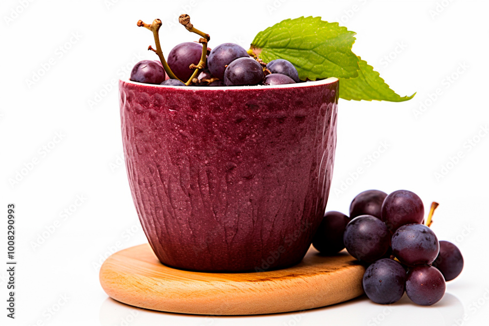Açaí in a bowl, the color palette that reflects the diversity and ...