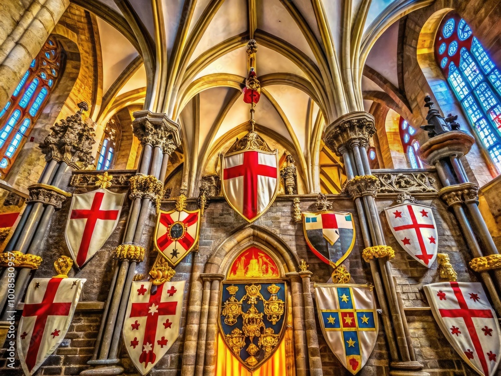 Intricate Symbols of the Knights Templar Representing History, Chivalry ...