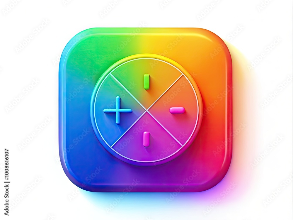 Mathematical Icon with Formula Representation for Educational and ...