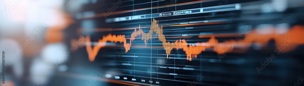 AI-powered business intelligence dashboard with machine learning algorithms generating insights ...