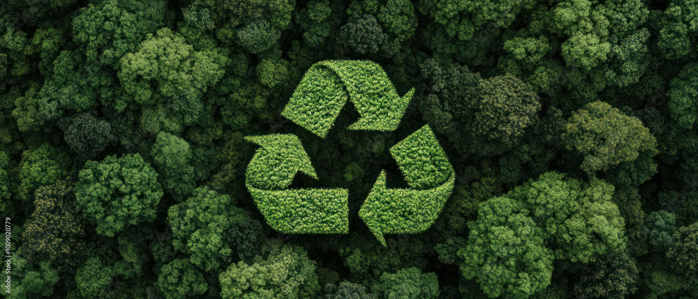 Visualization of net zero pathways with interconnected green icons, Net ...