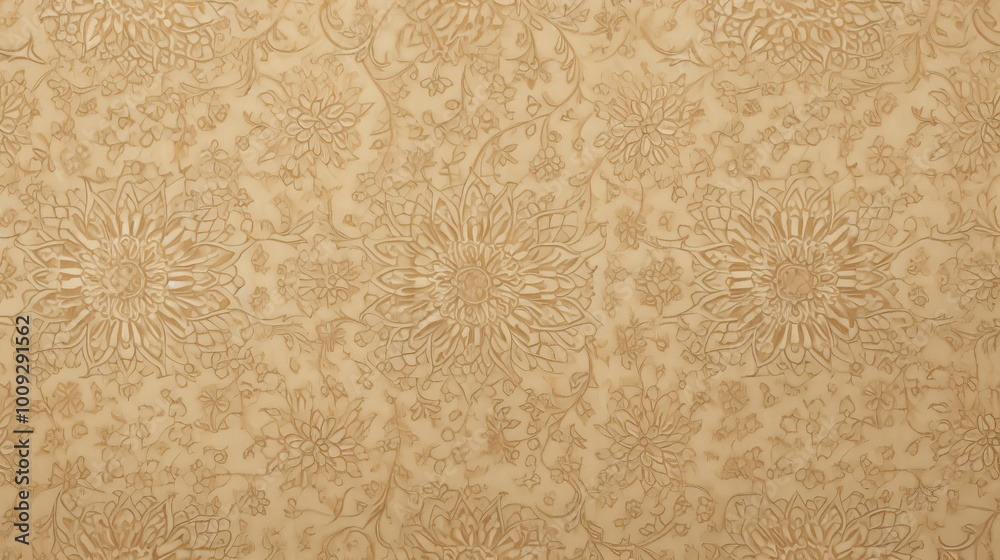 Elegant traditional arabesque background design with subtle patterns ...