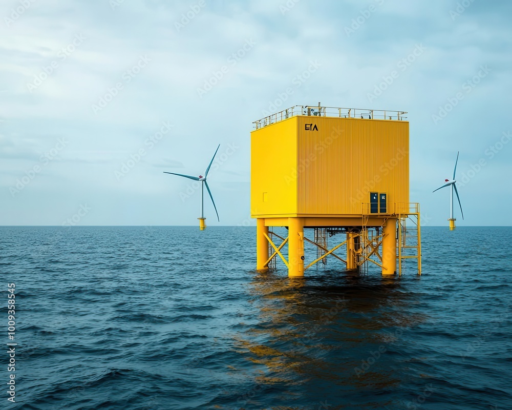 Offshore wind farms feeding into a smart grid through underwater cables ...