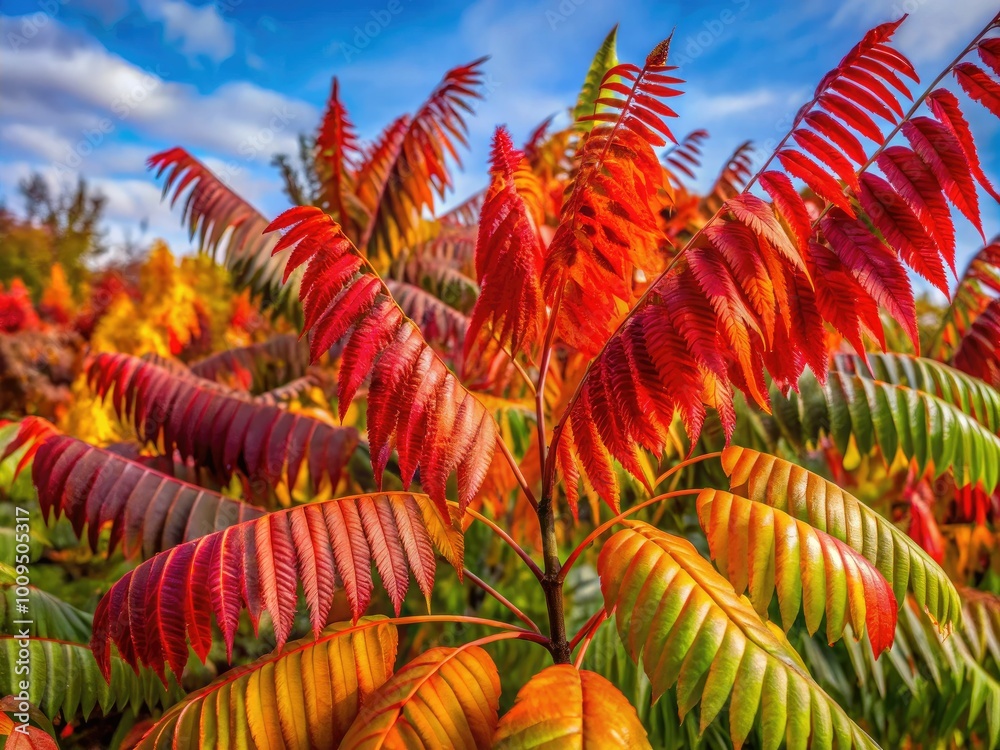 Breathtaking photos of sumac trees highlight their unusual leaves ...