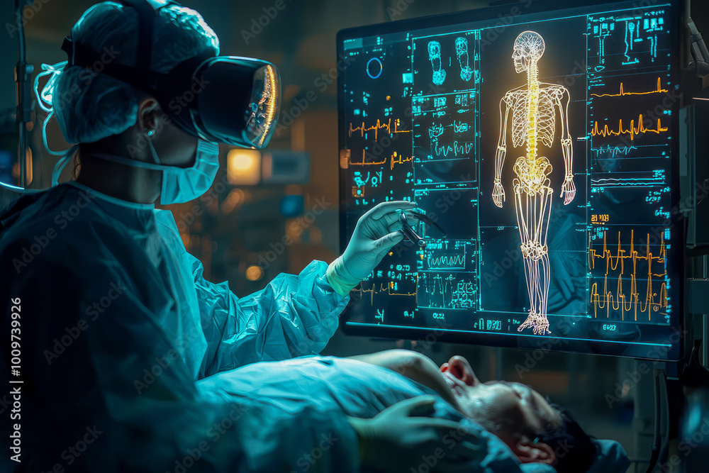 Robotic Surgeons Enhancing Precision with AR Headsets and Remote ...