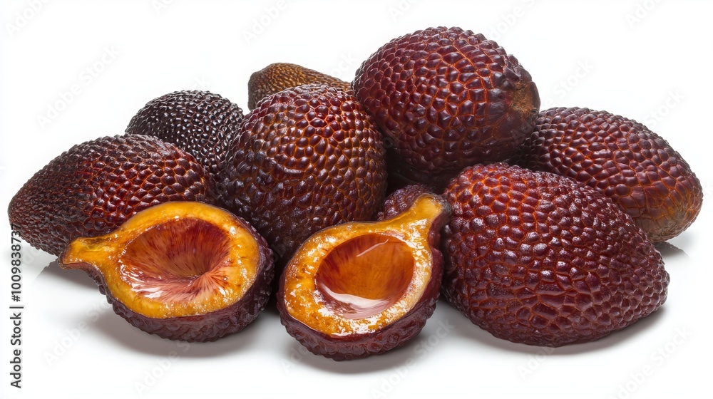 Salak, known as Snake fruit, is a Southeast Asian palm tree native to ...