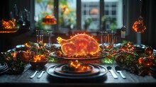 Thanksgiving Turkey Abstract Art Free Stock Photo - Public Domain Pictures