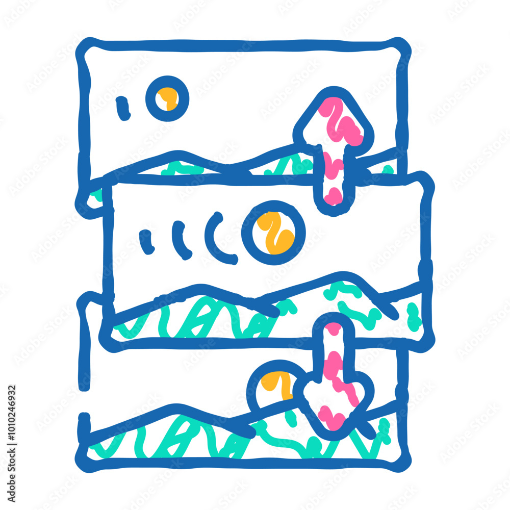 Stock-Vektorgrafik „parallax scrolling ux ui design doodle icon sketch ... Stock-Vektorgrafik „parallax scrolling ux ui design doodle icon sketch ...