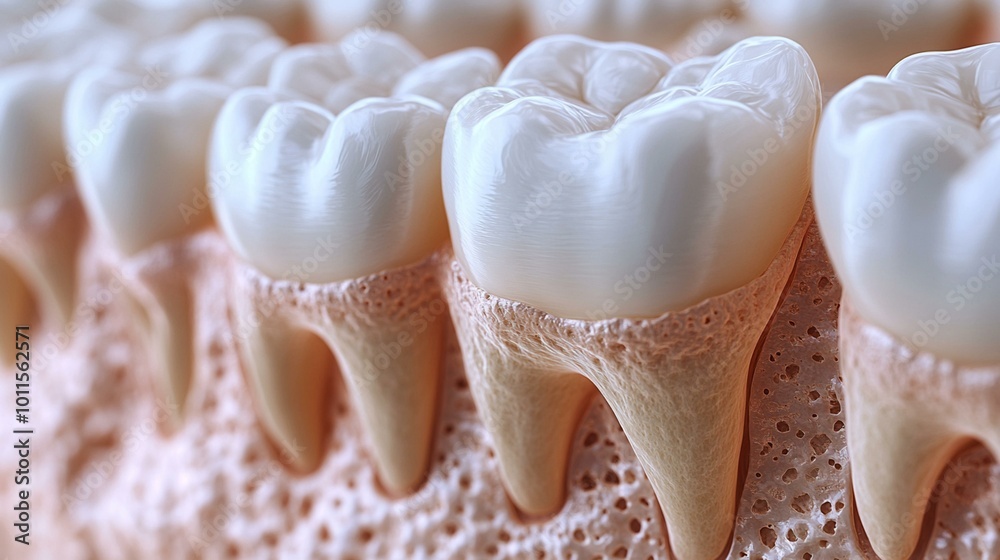 this An educational chart of the various stages of gum disease, from ...