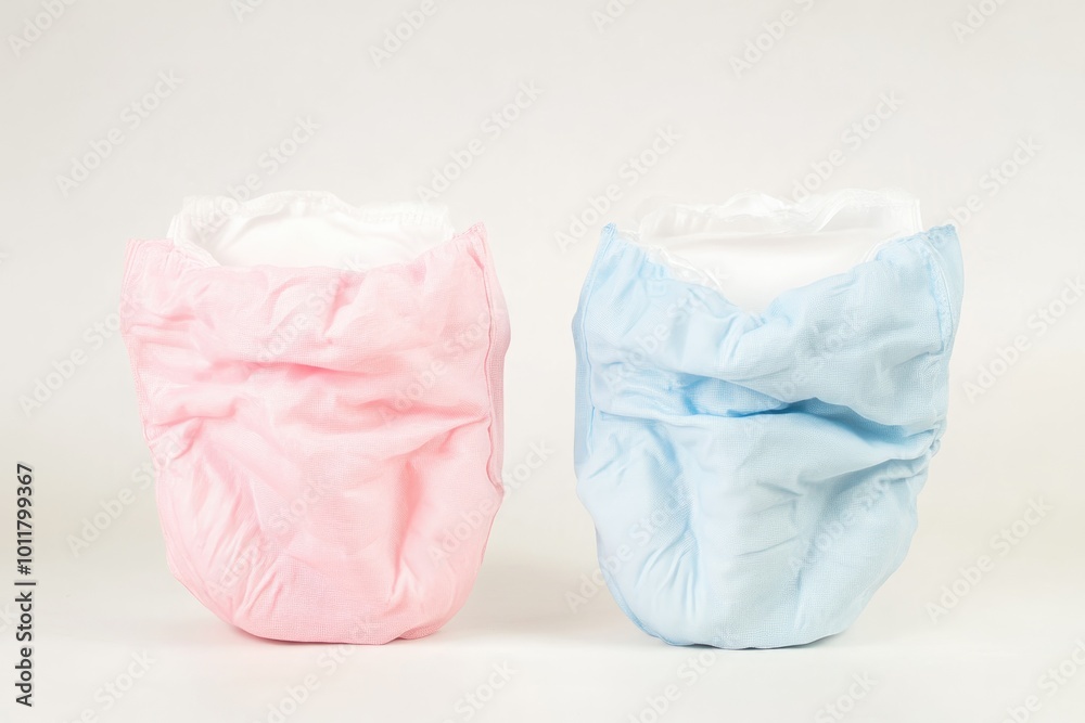 Pink and Blue Potty Training Diapers for Toddlers - Children's Hygiene ...