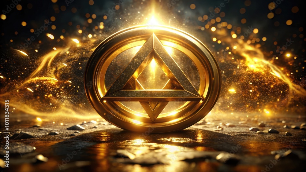Alchemy Symbol for Gold Representing Transformation and Wealth in ...