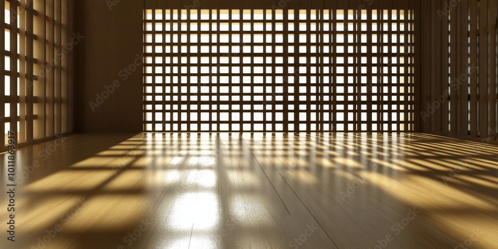 Modern Abstract Grids: Showcase a series of overlapping grids in ...