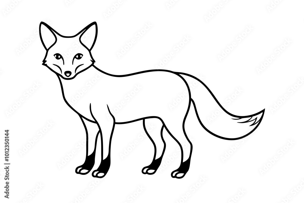 Vektor Animal Fox Clipart & Vector Designs - Cartoon, Line Art & Cutter ...