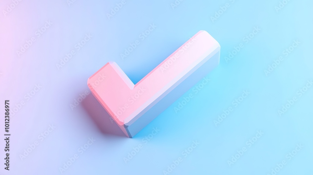 An illustration of a correct check mark, symbolizing affirmation ...