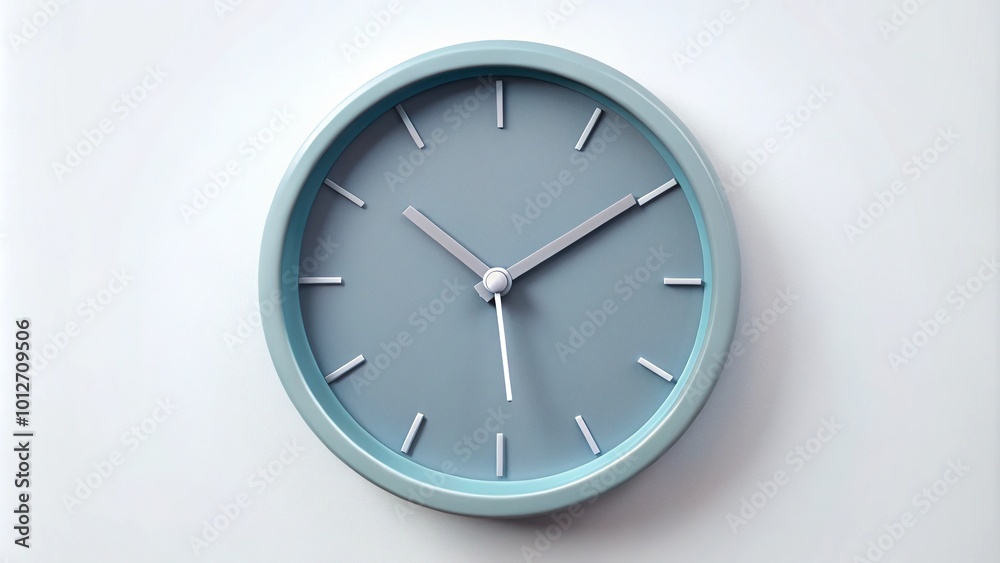 A gray clock displays 0900 hours, rapidly advancing through time. As ...