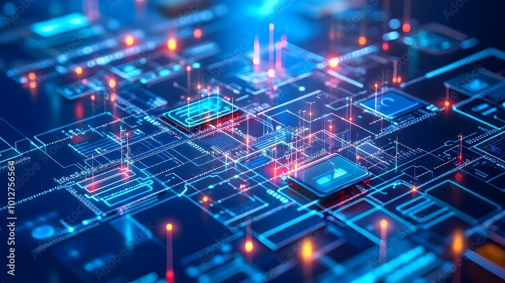 A digital transformation roadmap showcasing key milestones and ...