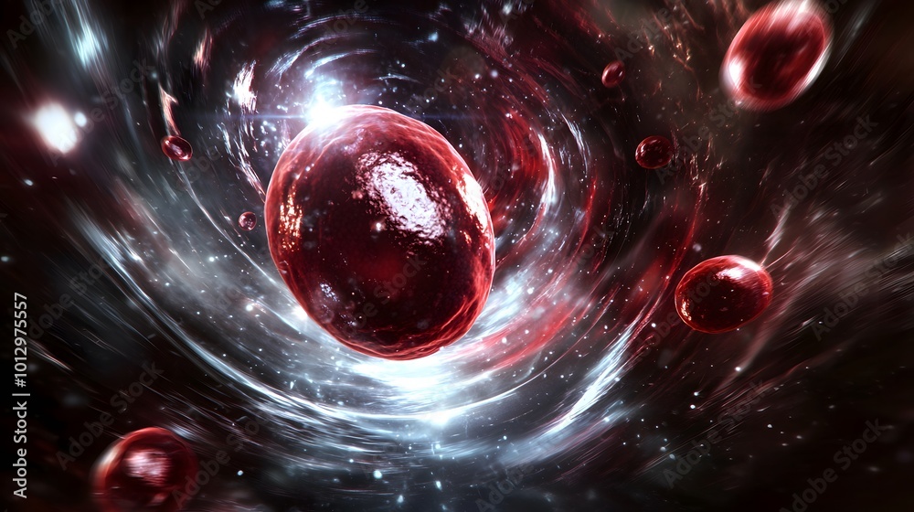 Red Blood Cell Highway: A busy expressway where these cells speed along ...