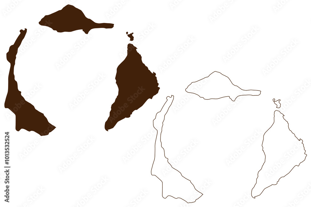 Maug or Ma'ok Islands (Commonwealth of the Northern Mariana Islands ...