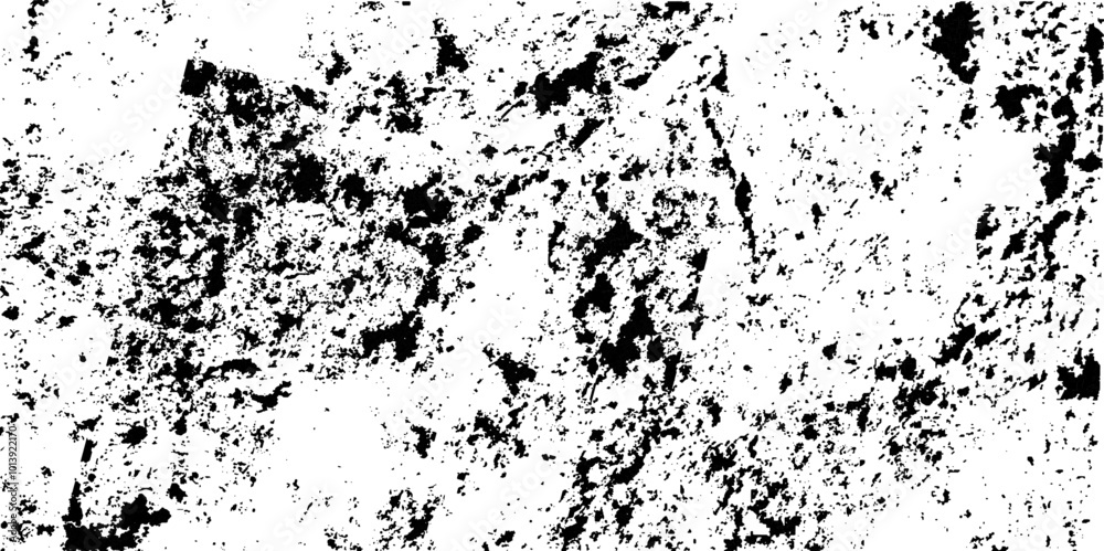 Old grunge black texture. Dark weathered overlay pattern sample on transparent background ...