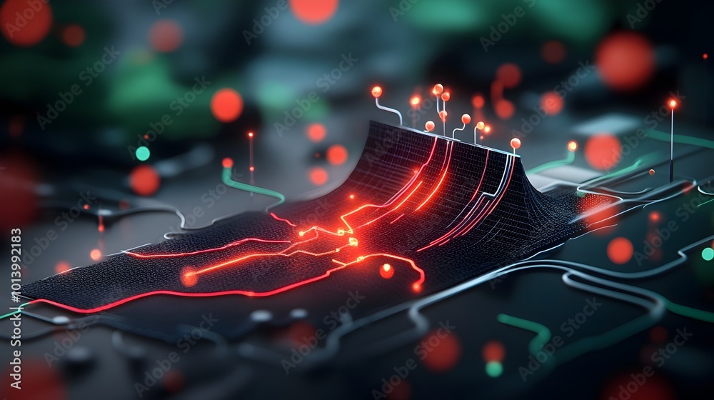 3D Rendered Visualizing the Electron Flow and Zero Resistance Through ...