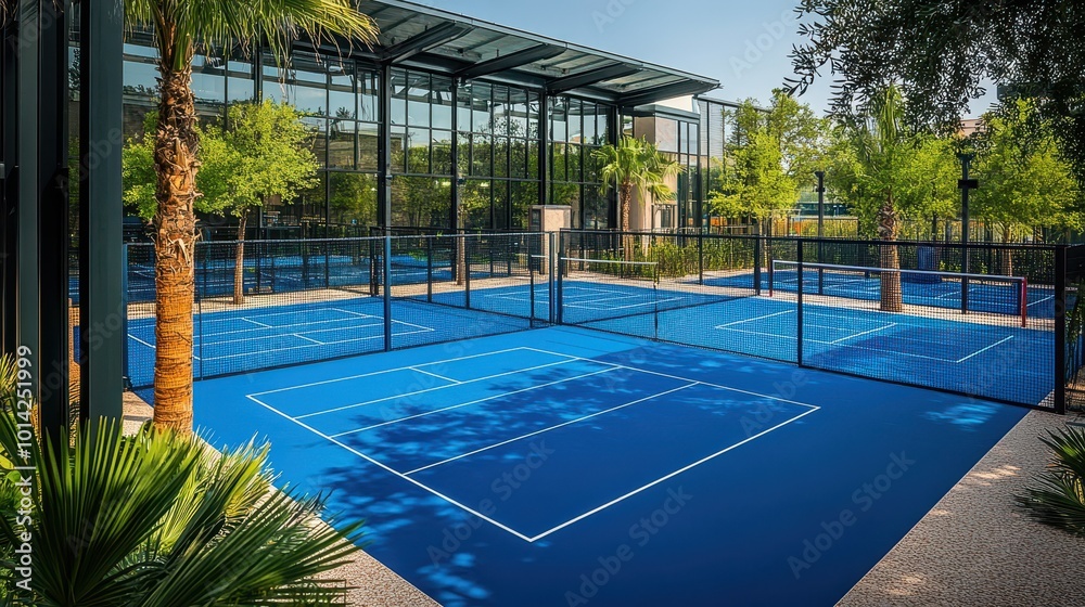 Team-building activity for corporate groups featuring friendly padel ...