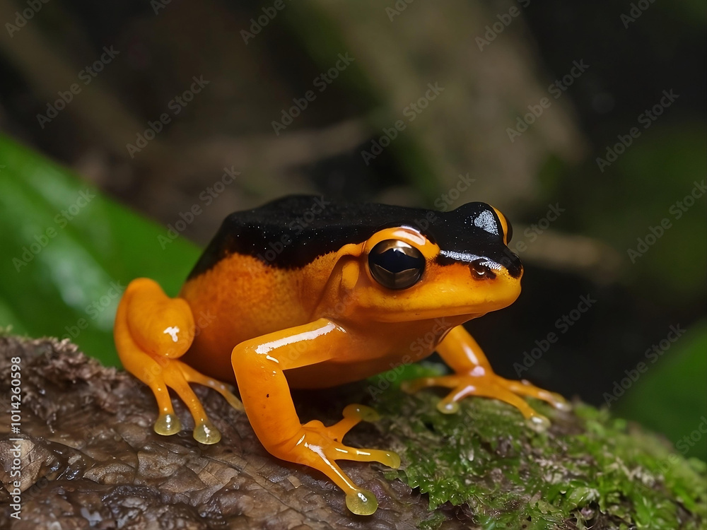 Golden Mantella (Mantella aurantiaca) – Native to Madagascar, this ...