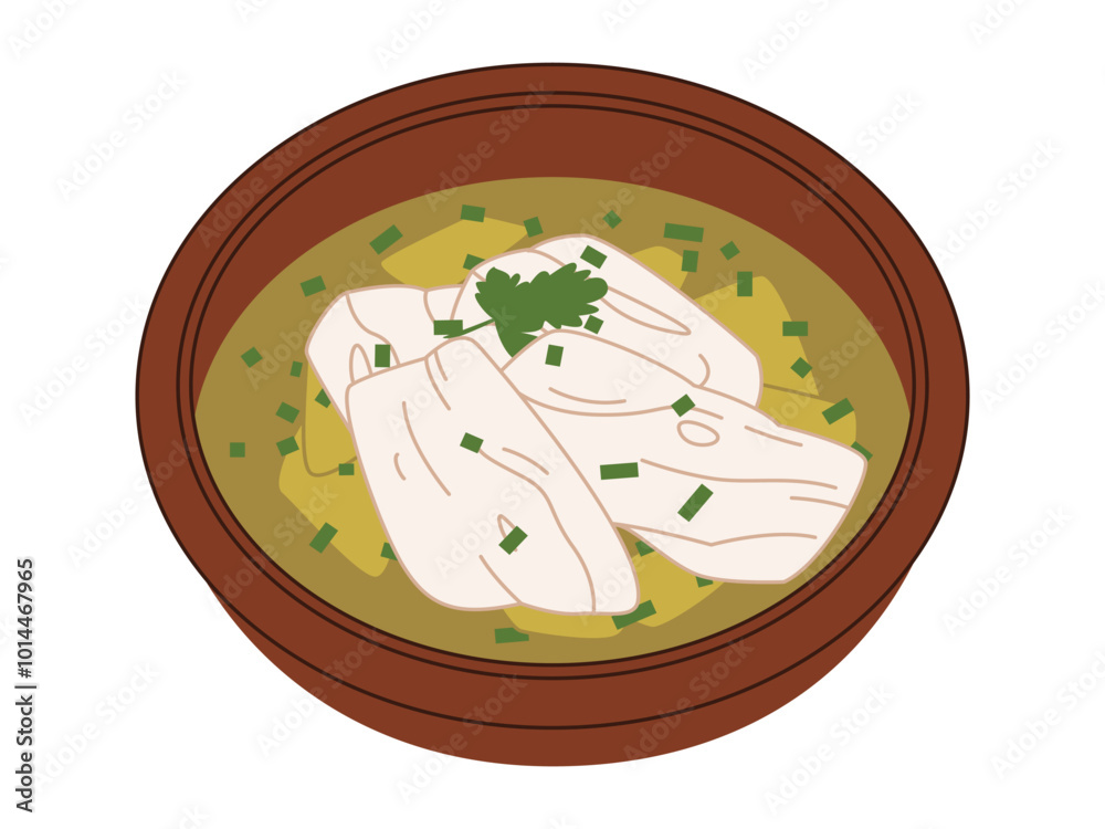 Sop ikan fish soup Indonesia Batam culinary traditional food spice ...