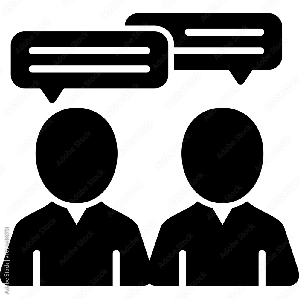 Communication icon Stock Vector | Adobe Stock