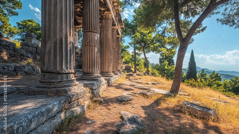 he Temple of Olympian Zeus: A Colossal Ancient Greek Monument in the ...